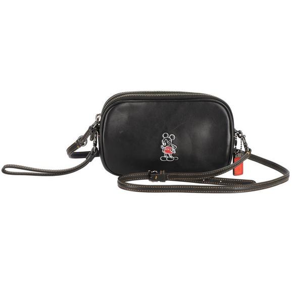 Coach | Bags | Coach Disney Collaboration Mickey Mouse Leather Shoulder ...